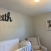 Nursery Wall Letters Farmhouse Nursery Wall Decor for Boys Room or ...