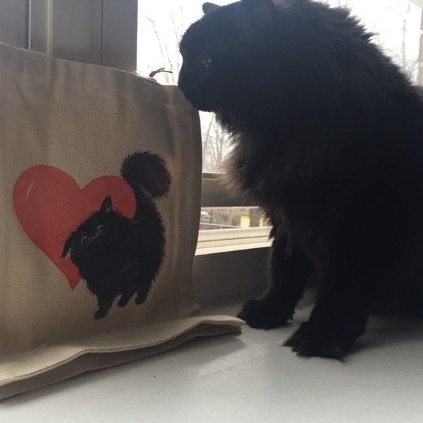 Cat Inklings No.30 Art Print, Black Cat Ink Painting - Etsy