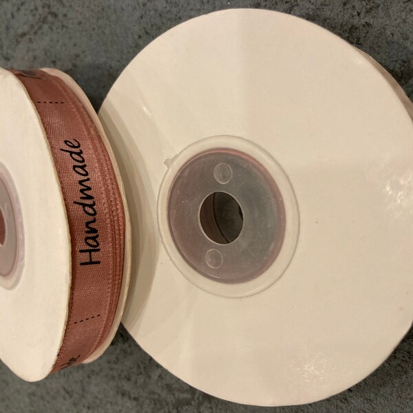 Handmade Label Ribbons for Handmade Items Gift Wrapping Ribbon Cake Box ...