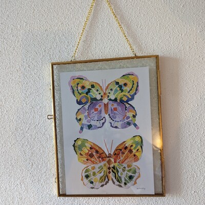 A4 Insect Forest Print, Magical Insect Print, Cute A4 Print - Etsy