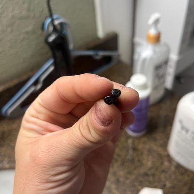 Cady Love Heart Blue Neon Green Pink Glitter Shaped Ear Plugs Gauges ...