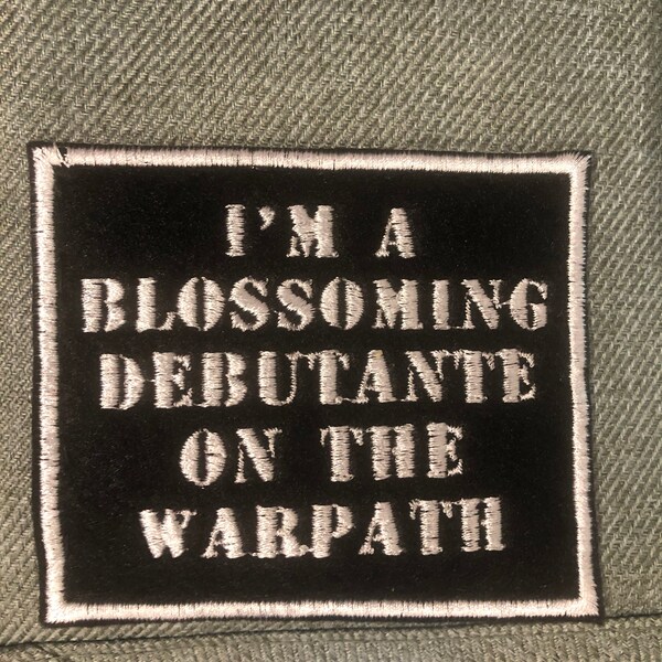 CUSTOM Text Iron on Patch | Embroidered Patch | Text Patch | Quote ...