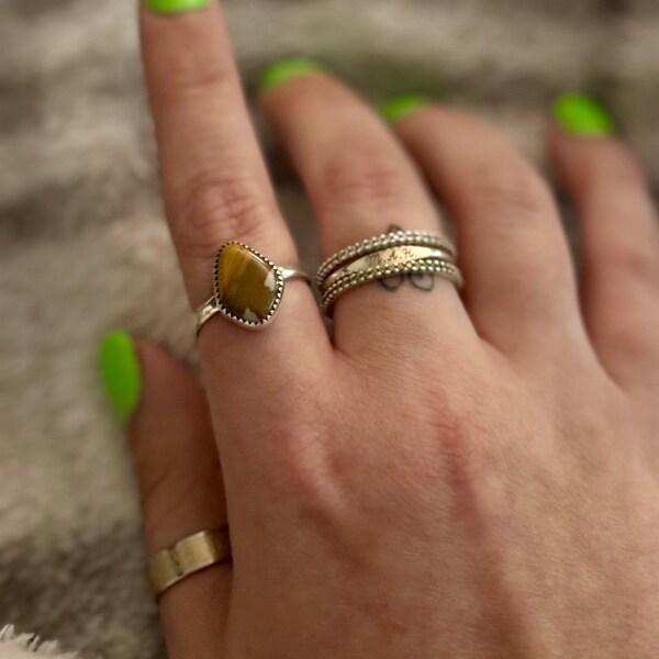 Sterling Silver, 14k Gold Star, Appalachian Mountain, Moon Charm, Stars ...