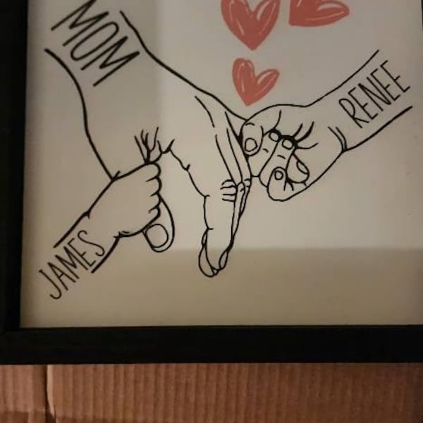 Mom Thank You for Your DNA Funny Mothers Day Gift, Mom's Birthday ...