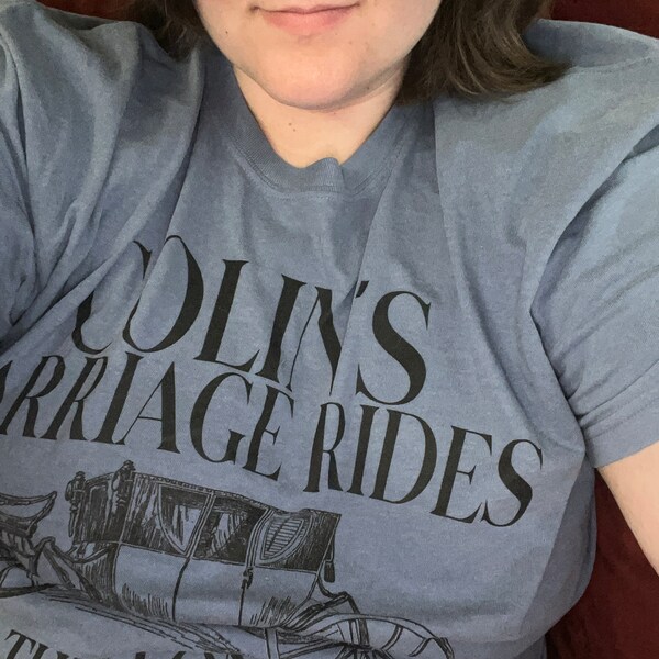 Penelope and Colin Carriage Scene Shirt, Bridgerton Polin Season ...