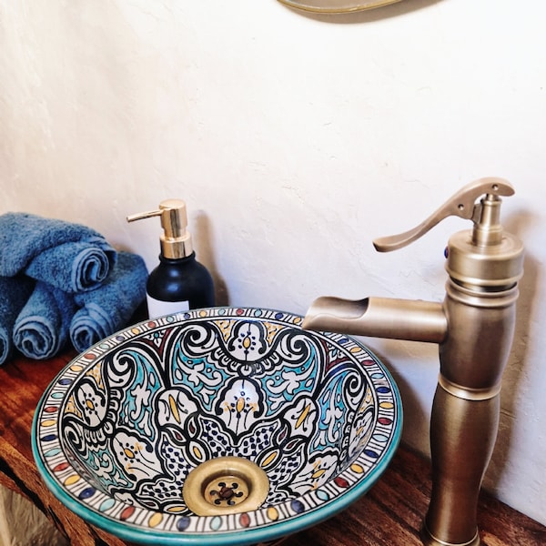 Bespoke Ceramic Sink for Bathroom 100% Handmade,best Deals Etsy,vessel ...