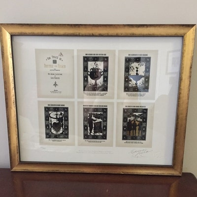 Rustic Gold Frame,gold Shabby Chic Frame,distress Gold Frame,gold ...