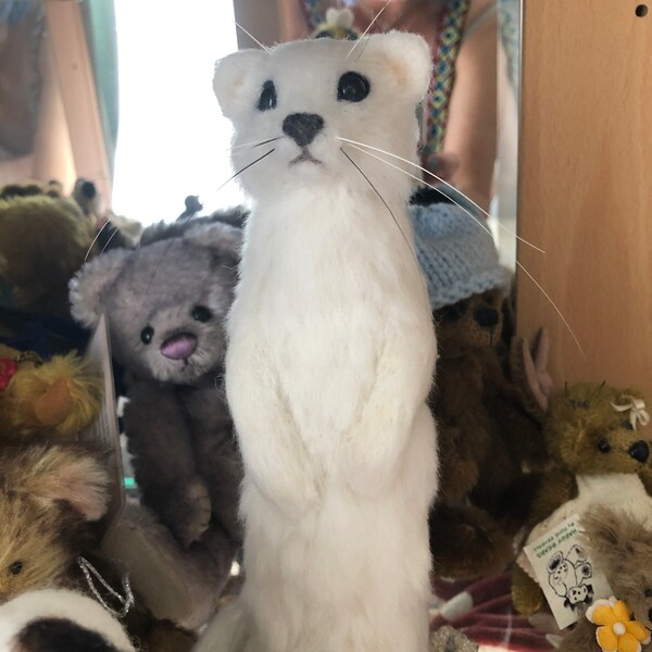 Marley and Minnie - Needle Felt Badger and Mouse - Etsy