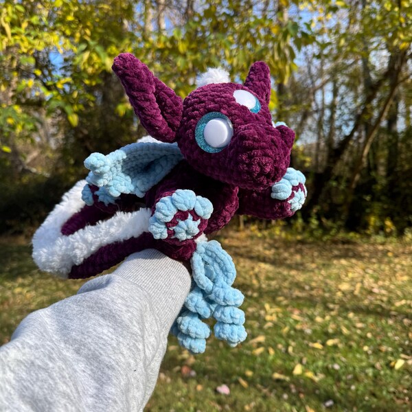 Jupiter the Dragon | PDF Crochet Amigurumi Pattern - Etsy