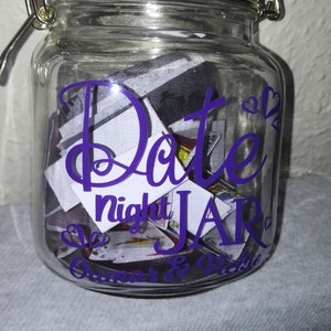 Date Night Personalised Sticker Label for Candle/coffee - Etsy