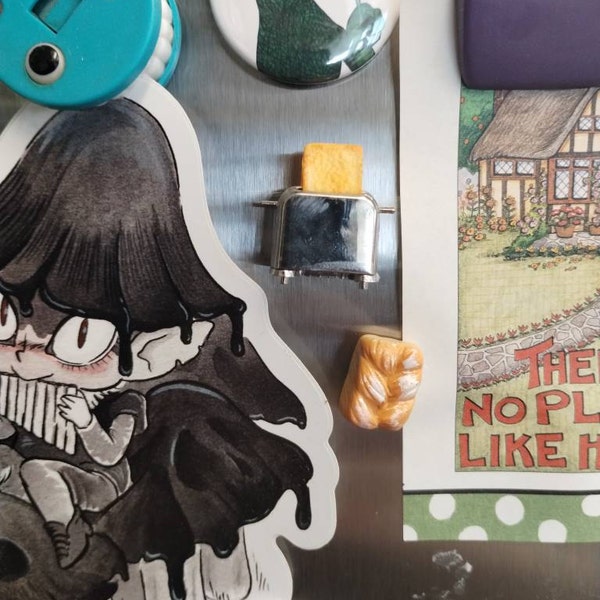 Slice Toaster Fridge Magnet | 3D Toaster Magnets | Tiny Bread Toaster ...