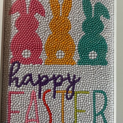 Happy Easter Diamond Art Kit - Etsy