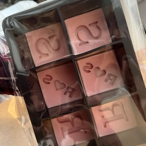 Custom Ice Mold Letter Ice Cubes Monogram Ice Mold - Etsy