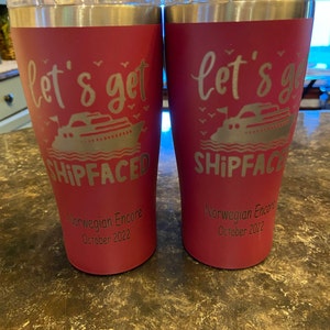 Cruisin & Boozin Cruise Cup-customizable - Etsy