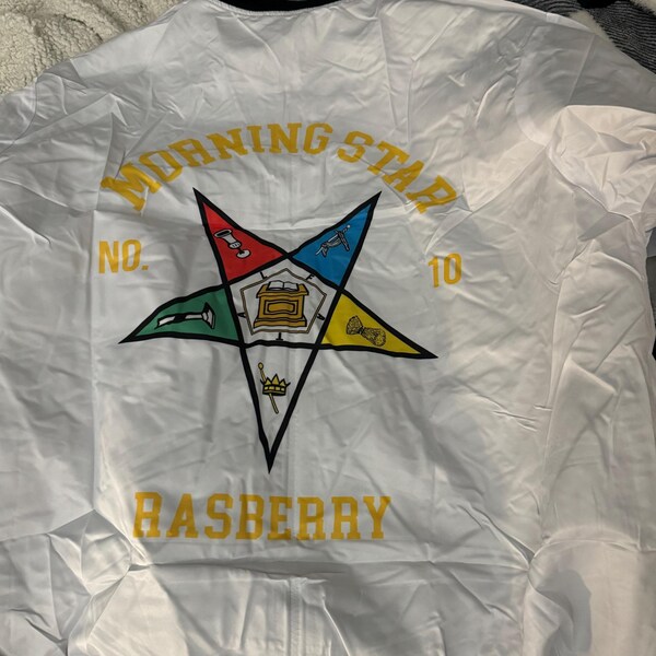 Order of the Eastern Star OES Masonic Unisex Bomber Jacket S-5XL - Etsy