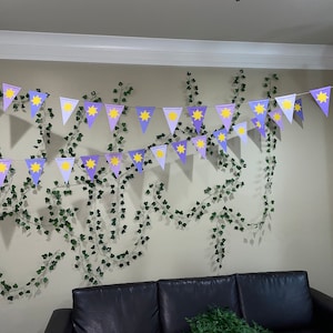 Tangled Flag Banner Custom Cut Customizable Sizes and Colors - Etsy