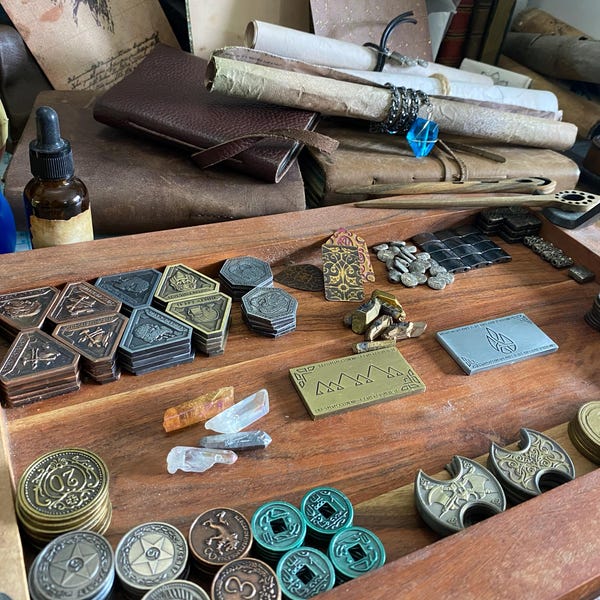 Renaissance Themed Gaming Coins Small 20mm 15-pack - Etsy