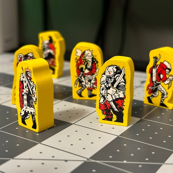 Borg-like Bastards - Small Party Series 2 - Minis for Mork Borg RPG - Etsy