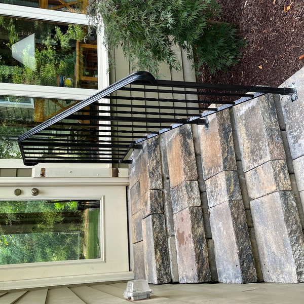 Railing for Steps With 3 Step and 2 Ft to 4 Ft. Landing Custom Made ...