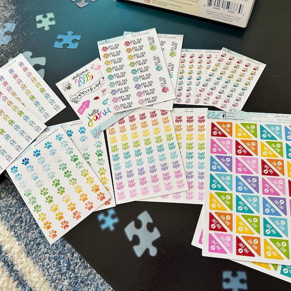 Day off Planner Stickers, Three Sizes Including Tiny, Removable - Etsy