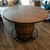 Deluxe Whiskey Barrel Cabinet Table W/ Lazy Susan Rotating Shelf and ...