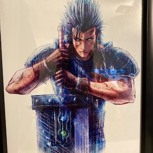 Final Fantasy XVI Limited Edition Fine Art Print FF16 Poster Eikons - Etsy