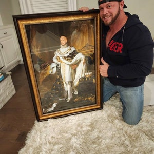 Custom Historical/royal/regal Human Portrait From Photo, Birthday Gift ...