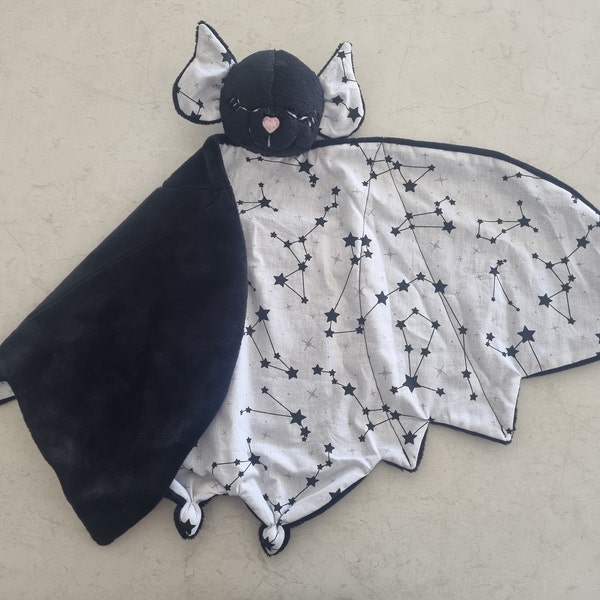 Baby Bat Security Blanket, Bat Comforter, Animal Blanket, Plush for ...