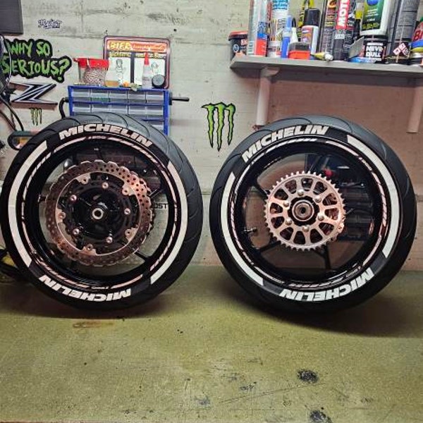 Tire Lettering SPEEDHUNTERS GOOD VIBES Permanent Raised Stickers Fits ...