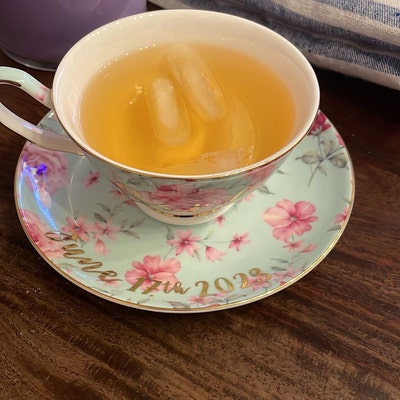 Custom Tea Cup Personalized Tea Cup Personalized Teacup Bride Teacup ...