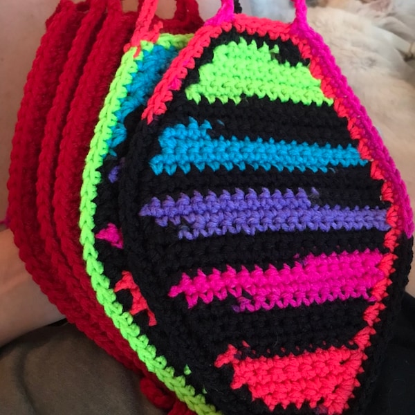 Easy Crochet Face Mask Cover Pattern // Instant PDF Download - Etsy