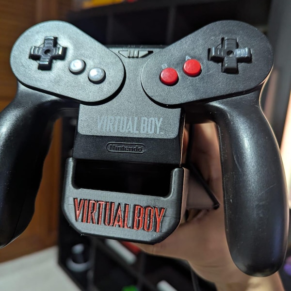 Nintendo Virtual Boy Console Game Controller Display Brace Stand Holder ...