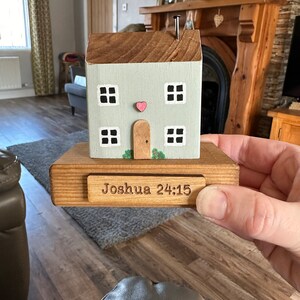 FULLY Personalised Miniature Wooden Signs, Any Text Custom Made Signs ...