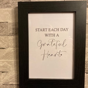 Inspirational, Positive, Affirmations, Motivational Message Print ...