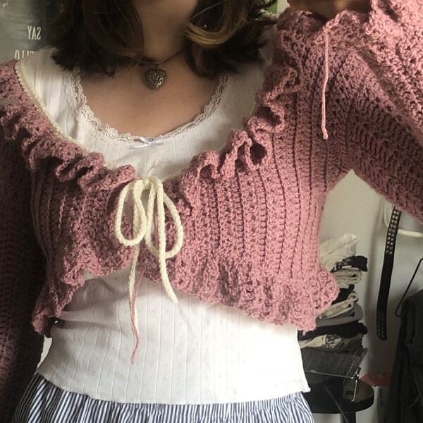 Lacey Dream Cardigan Crochet Pattern | Intermadiate/ Size Inclusive ...