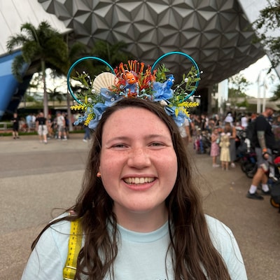 Dory and Nemo, Finding Nemo, Disney Inspired Wire Ears Floral Flower ...