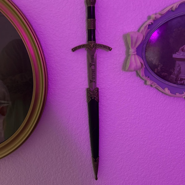 Personalized Medieval Dagger, Custom Dagger, Laser Engraved Medieval ...