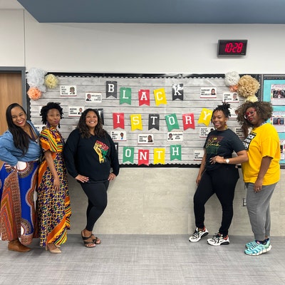 Black History Posters Bulletin Board Display Black History Decor ...