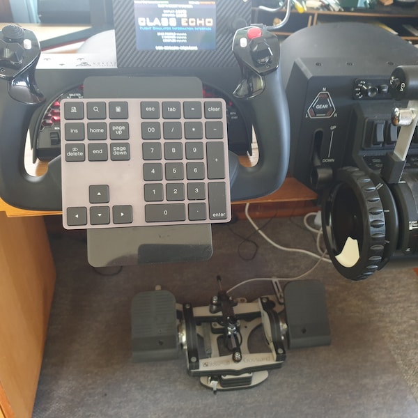 Premium Tablet & Phone Flight Simulator Stand - Honeycomb Alpha, Bravo ...