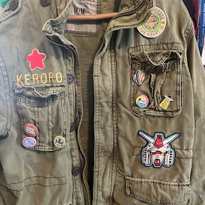 Gundam EFSF Earth Federation Space Force Logo Embroidered Sew on Patch ...