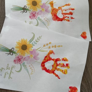 20 Valentine Handprint Art Printable Valentine's Day Classroom Mom ...