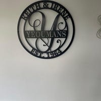 Custom Welcome Family Tree of Life Name Sign Personalized Metal Wall ...