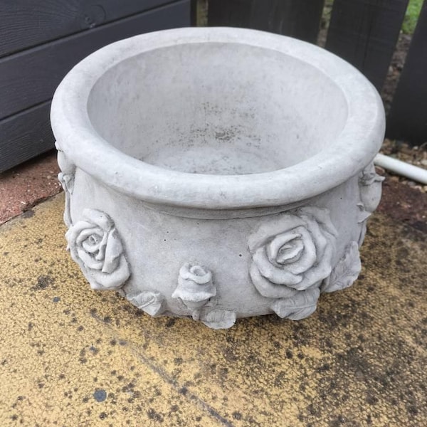 Stone/concrete Gargoyle Bird Bath Garden Ornament Statue - Etsy