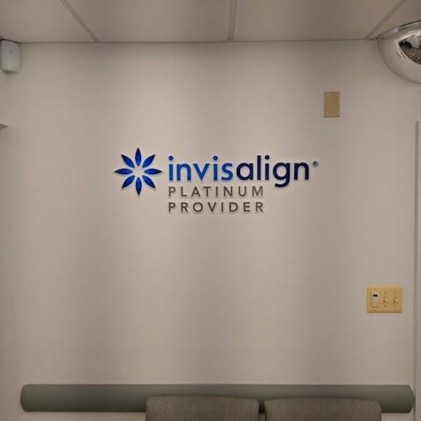 Invisalign Provider Logo Sign, 3D Laser Cut Logo Sign, Personalized ...