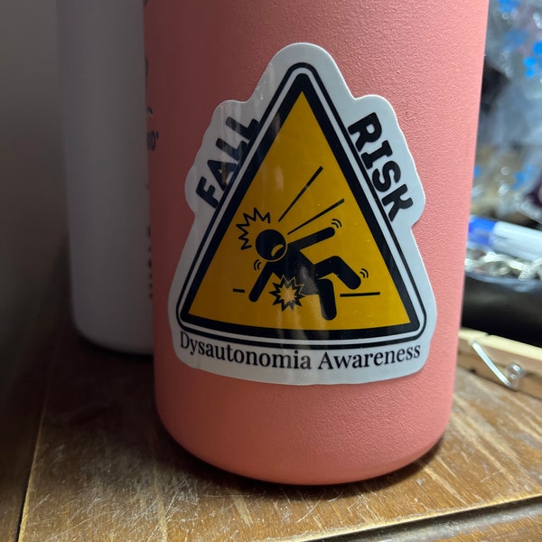 Fall Risk Sticker Postural Orthostatic Tachycardia Syndrome POTS ...