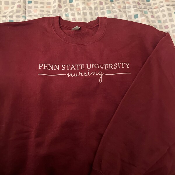 Custom University Sweatshirt, Personalized School Sweatshirt, Custom ...