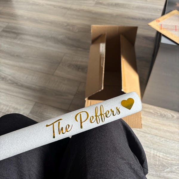 Personalised Glow Sticks | Custom LED Foam Light up Sticks | Wedding ...