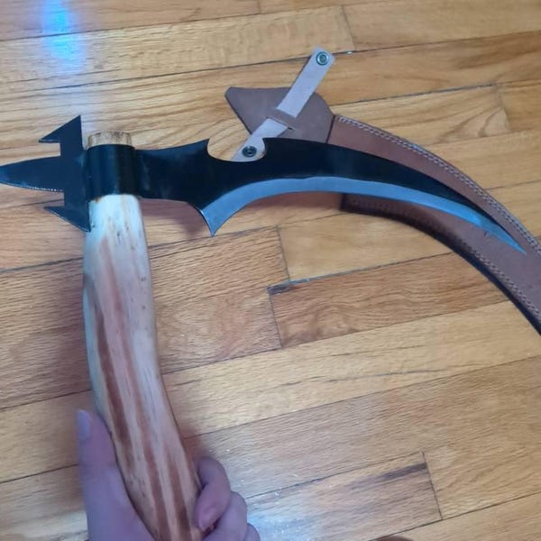 Handmade Afro Sword, Classic Samurai Tachi Sword Real Martial Art Sword ...