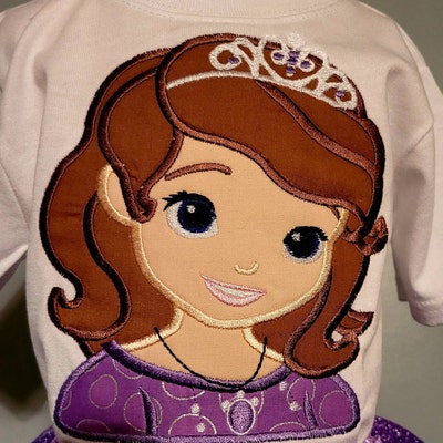 Sofia Applique Embroidery Design Instant Download - Etsy