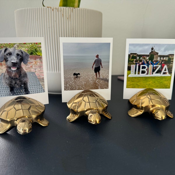 Photo Place Card With Ribbon, Wedding Table Place Name Card, Seating ...